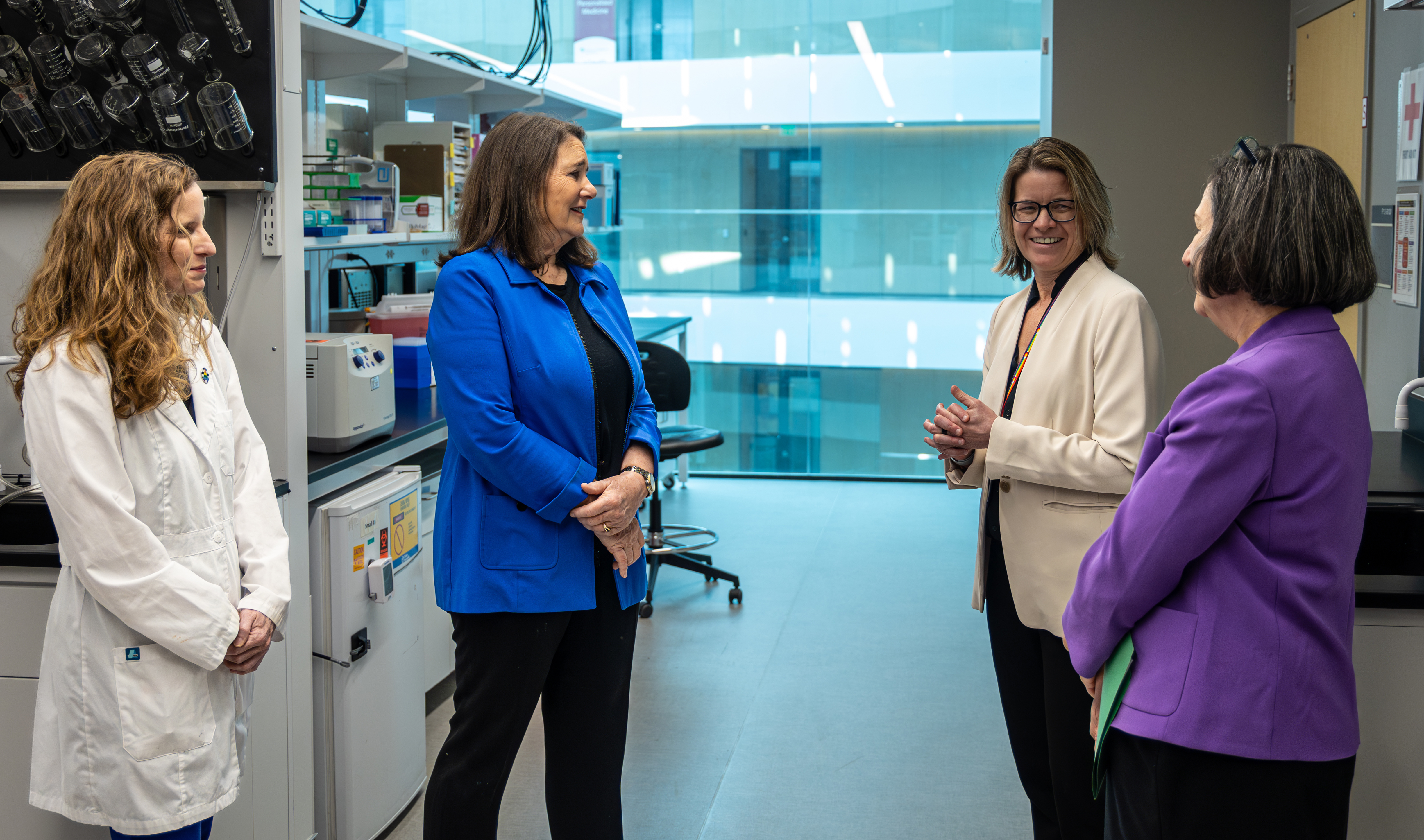 Congresswoman Diana DeGette Visits Ludeman Center