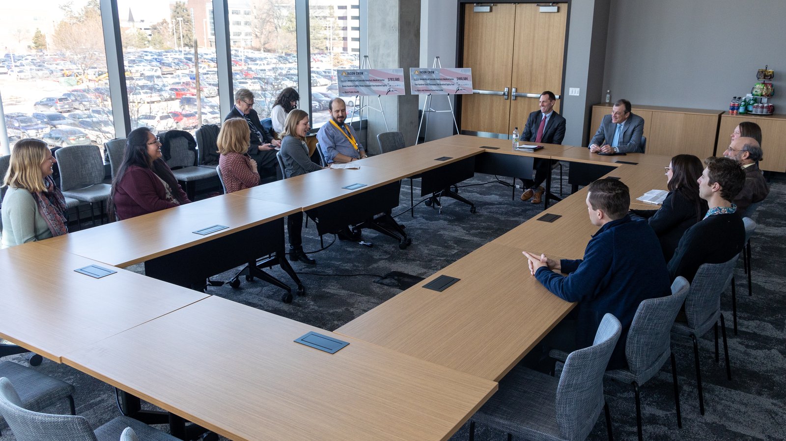 U.S. Rep. Jason Crow Visits CU Anschutz Medical Campus to Highlight Two ...